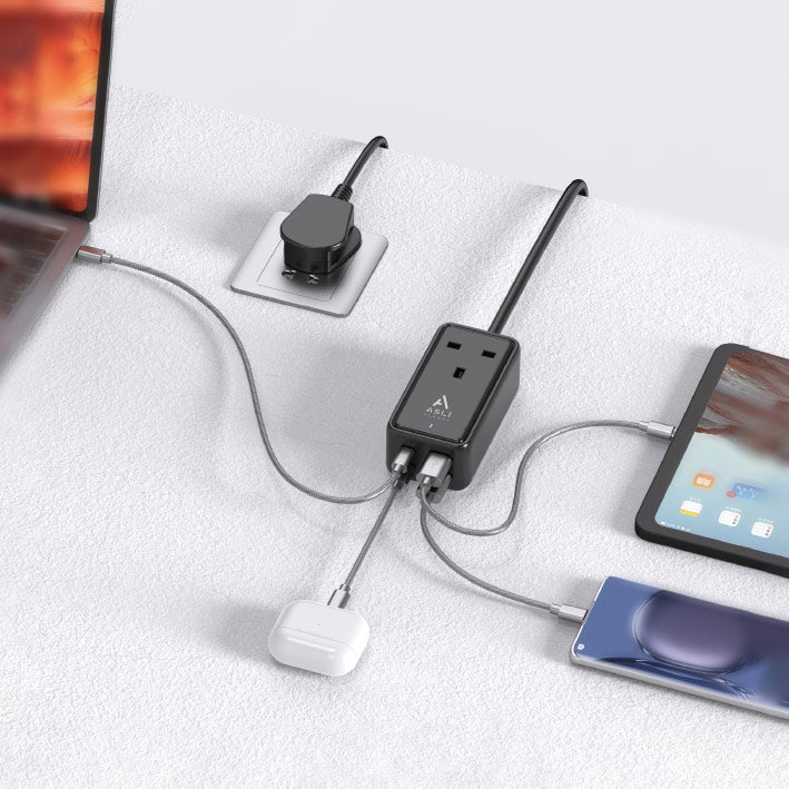 Strip Chargers | Asli Global – Multi-Outlet Charging Strips – ASLI GLOBAL